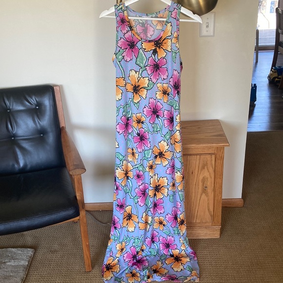 LuLaRoe | Dresses | Nwto Lularoe Floral Maxi Dress | Poshmark